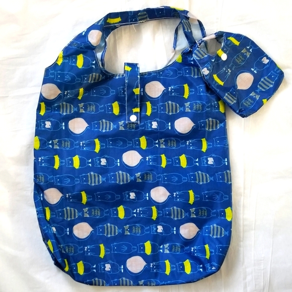 unknown | Bags | Womens Tote Bags Cat Print With Small Attachable Bag ...